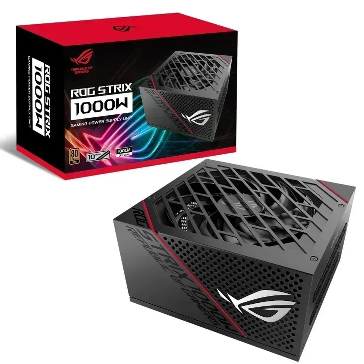 Fuente De Poder 1000W ASUS ROG Strix, 80 Plus GOLD - 29580 - Centrale.cl