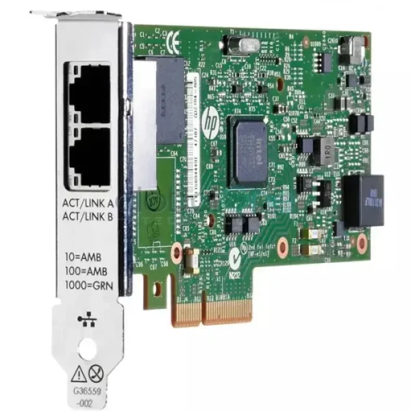 Hpe Tarjeta , De Interfaz De Red (Pcie X4 Nic, Ethernet 1Gb 2-Port 361T ...