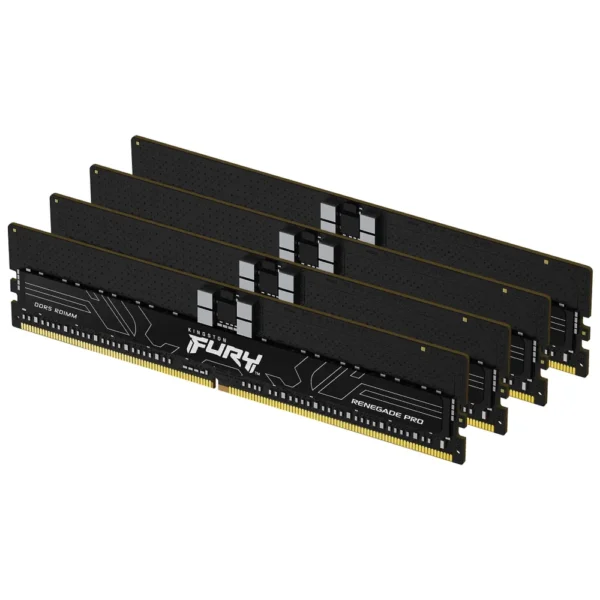 Memoria RAM 128GB (4x32GB) DDR5 6000MT/s CL32 ECC Kingston Fury Renegade Pro – Centrale.cl
