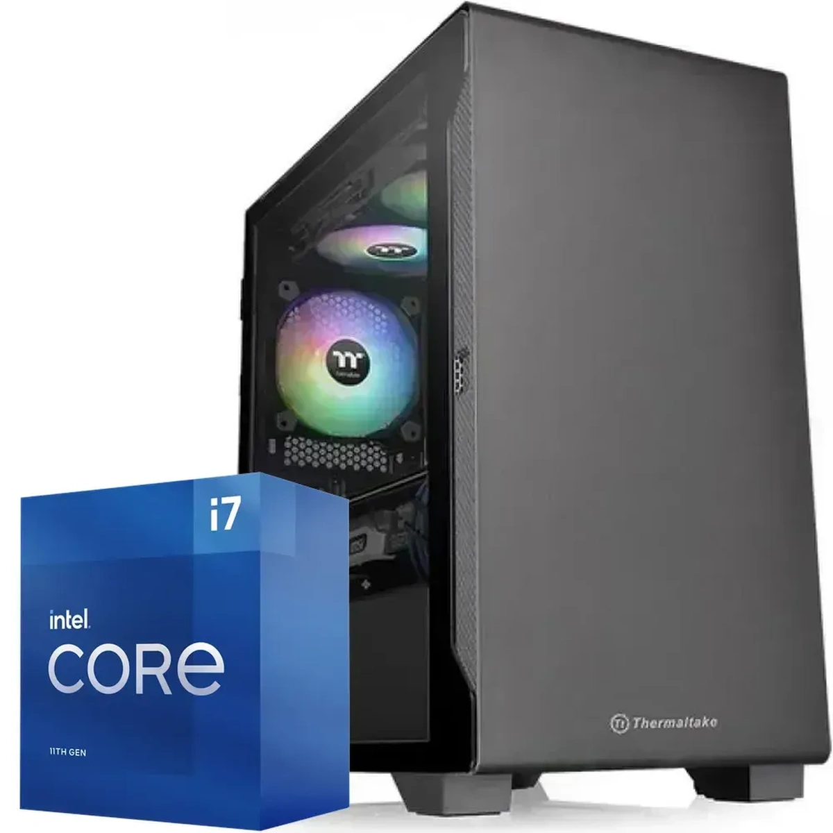 PC Gamer Intel Core I7-11700, GTX 1650 8GB, 16GB RAM, 480GB SSD SATA ...