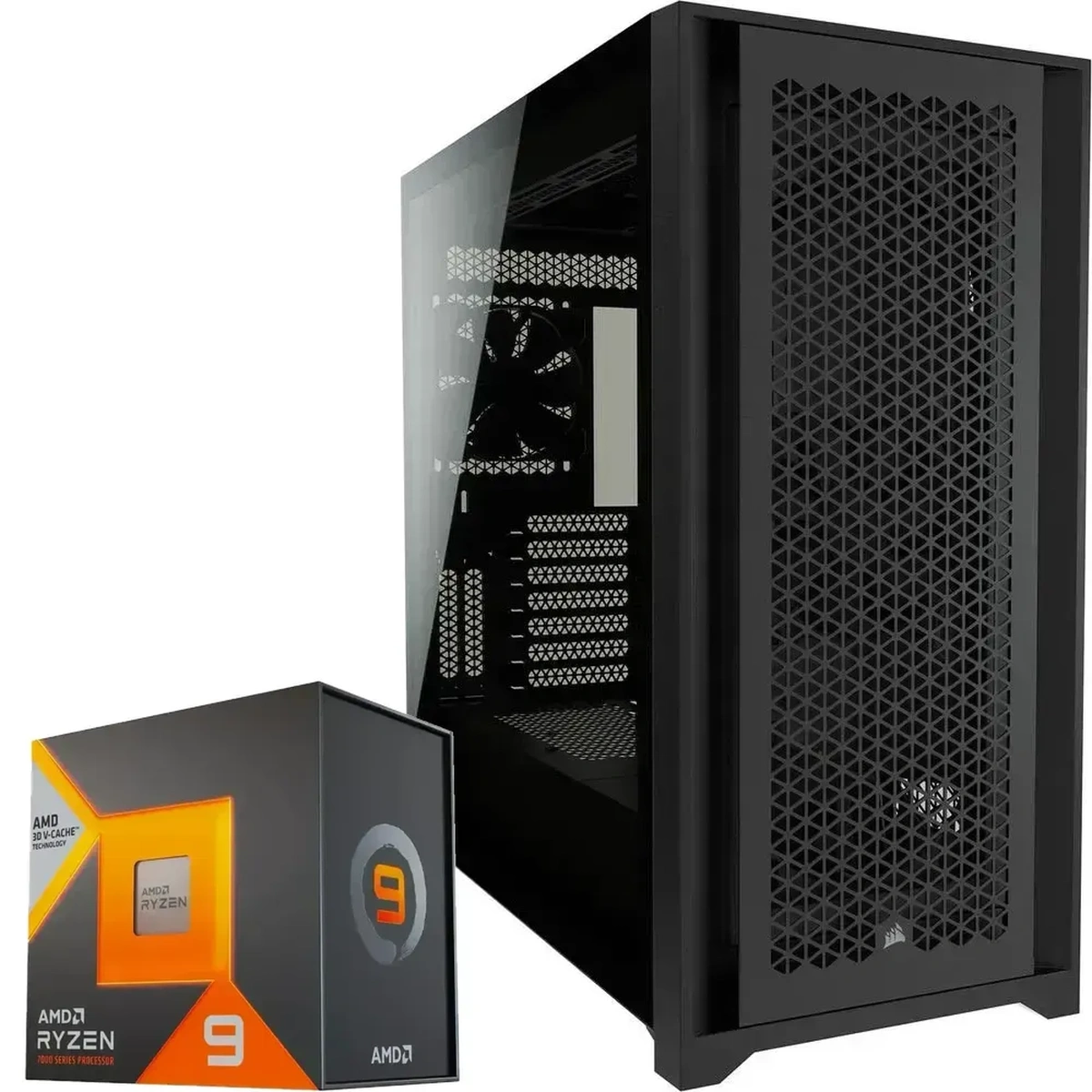 PC Workstation AMD Ryzen 9 7900X3D, RTX 4070 Ti, 64GB RAM, 1TB SSD NVMe ...