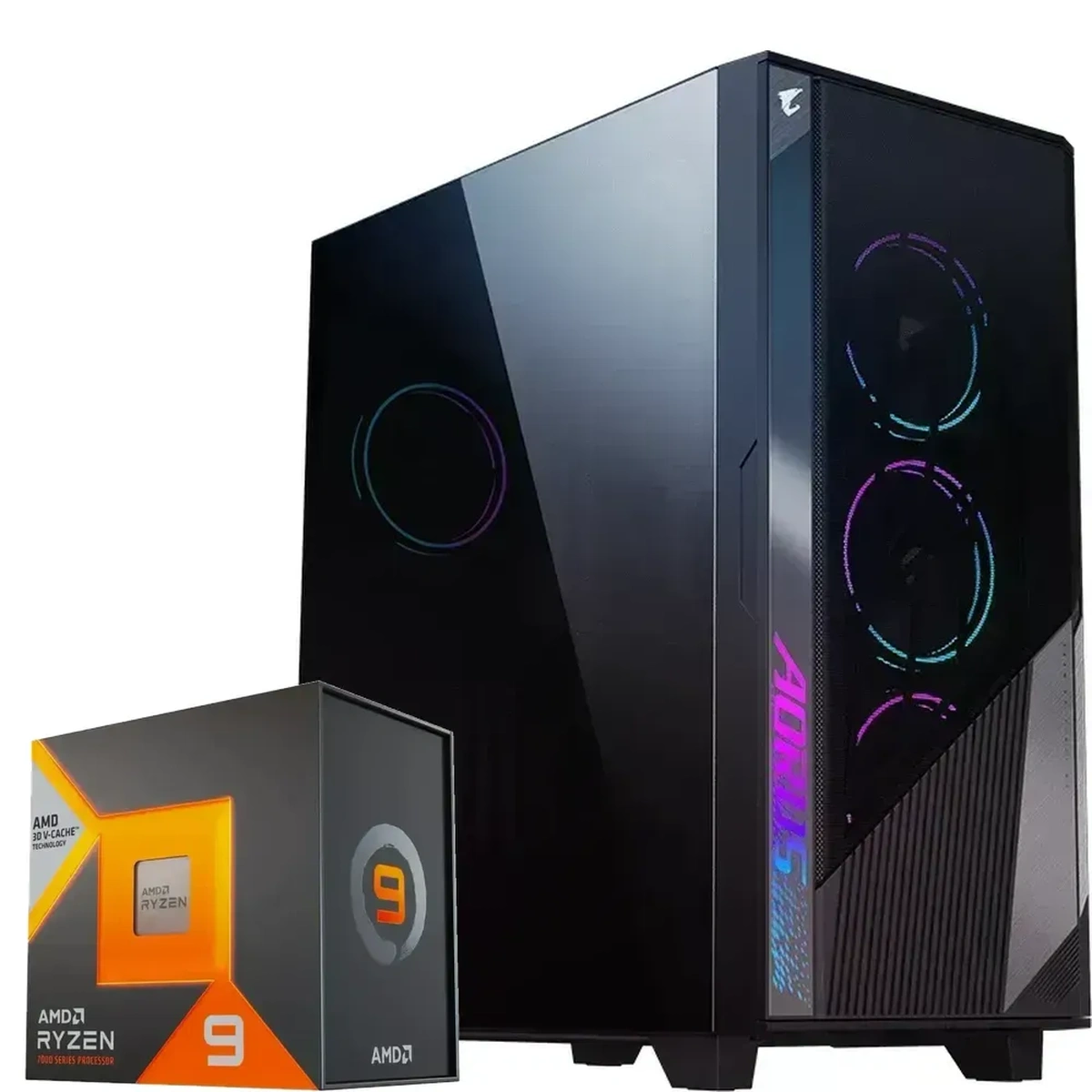 PC Workstation AMD Ryzen 9 7900X3D, RTX 4070 Ti, 64GB RAM, 1TB SSD NVMe ...