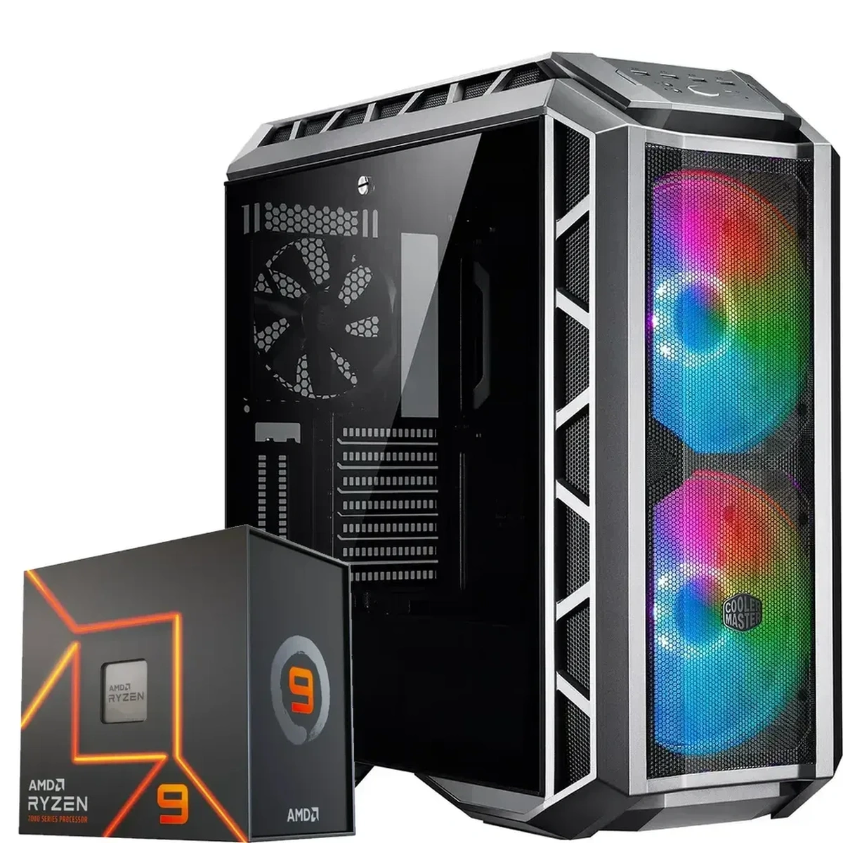 PC Workstation AMD Ryzen 9 7950X, RTX 4070 Ti, 64GB RAM, 1TB SSD Nvme ...