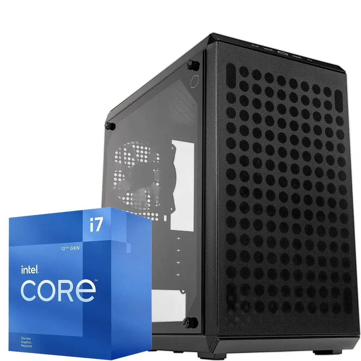 PC Workstation Intel Core I7-12700F, RTX 3050, 16GB RAM, 2TB NVMe, WiFi ...