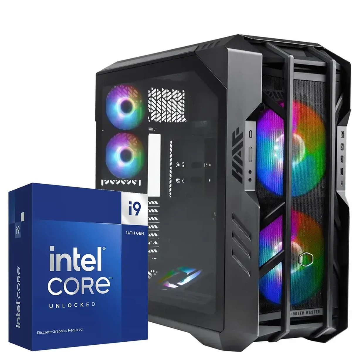 PC Workstation Intel Core I9-14900KF, RTX 4080, 128GB 1TB NVMe, WiFi 7 ...