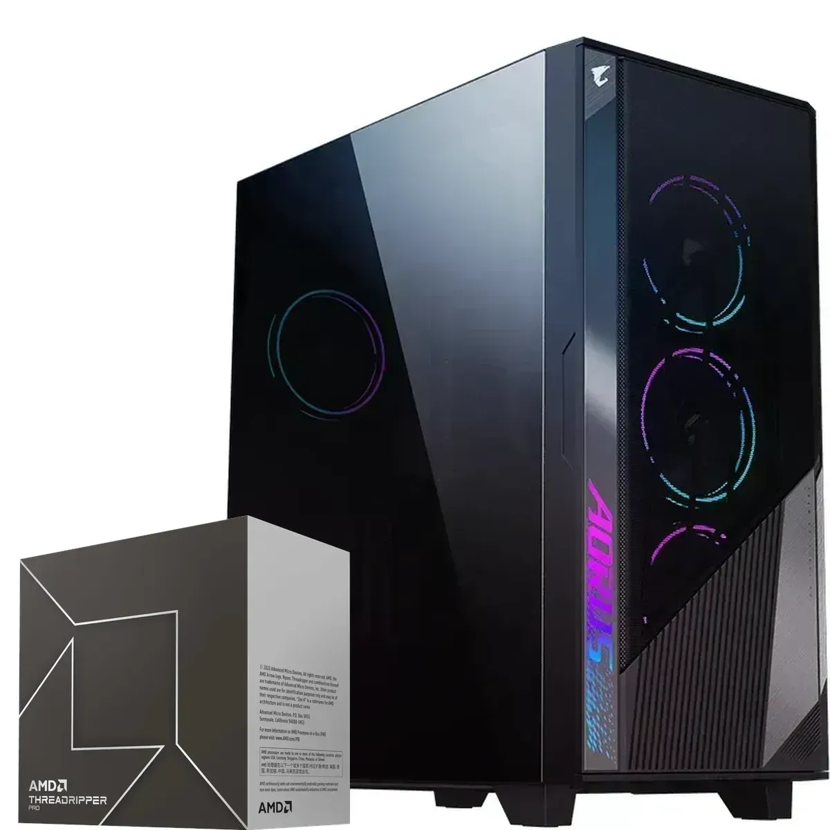 Workstation AMD Threadripper Pro 7985WX, RTX 6000 Ada, 128GB DDR5, 2TB ...